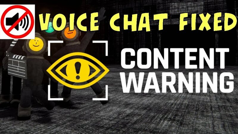How to fix voice chat problem on Content Warning Game in Steam - Yandex ...