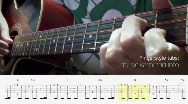 Loituma – Ievan Polkka (Leva`s Polka). Fingerstyle acoustic guitar ...