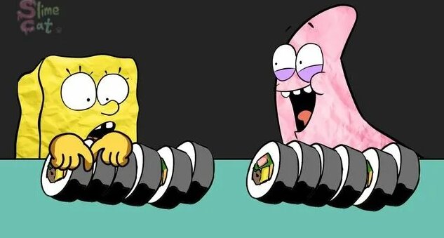 [Animation] Spongebob VS Patrick Convenience Store FOOD Mukbang ...
