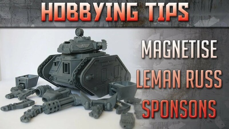 Easiest way to Magnetise Leman Russ Sponsons - Смотреть онлайн в поиске ...