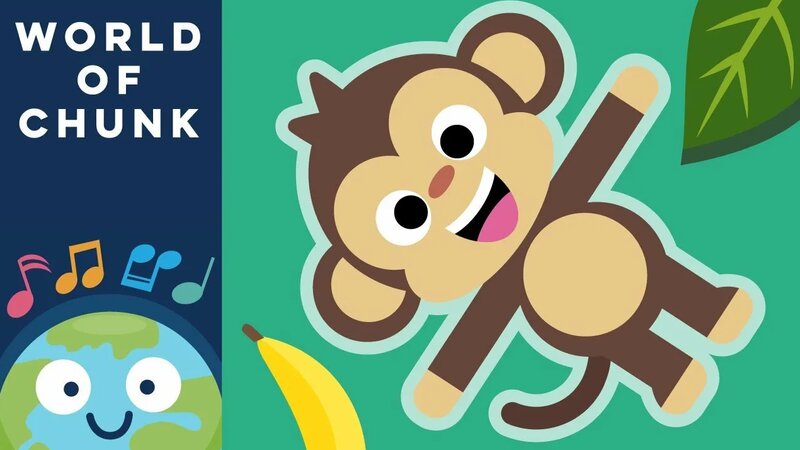 5 Little Monkeys Jumping On The Bed and More Music | Kids Songs ...