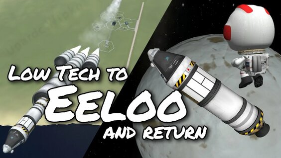 KSP Eeloo and Back with Budget Low Technology (Tutorial:47) Kerbal ...