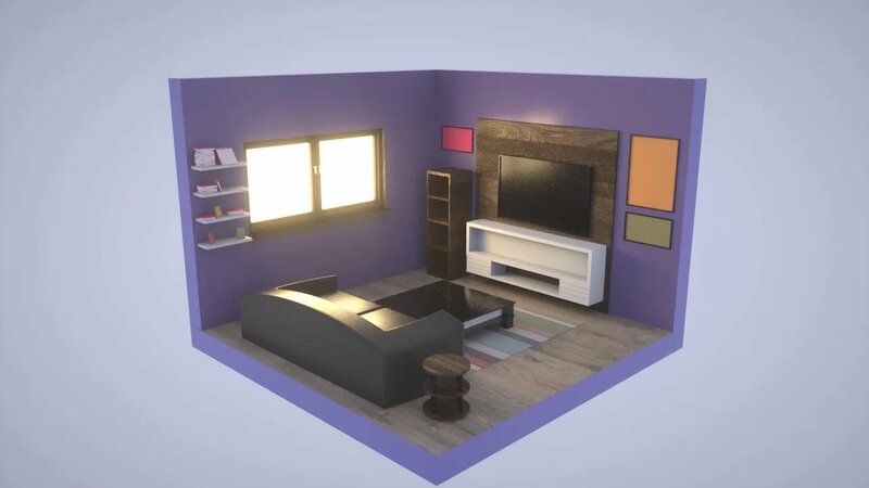 3DS MAX Isometric Room Tutorial / Octane Render - Смотреть онлайн в ...