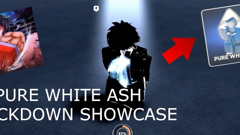 (NEW!) Pure White Ash Knockdown Showcase [Untitled Boxing Game ...