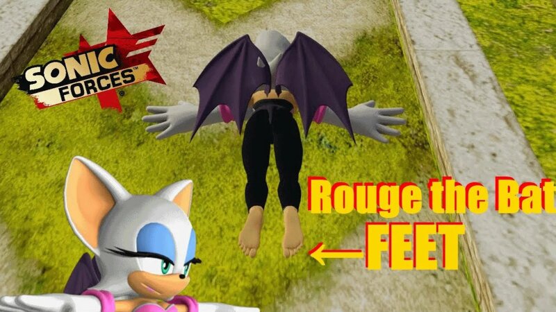 Rouge the Bat Feet Sonic Forces Feet Dr.Eggman Knocks out Rouge for ...
