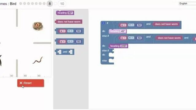 Blockly Games - Bird - Level 8 - Смотреть онлайн в поиске Яндекса по Видео