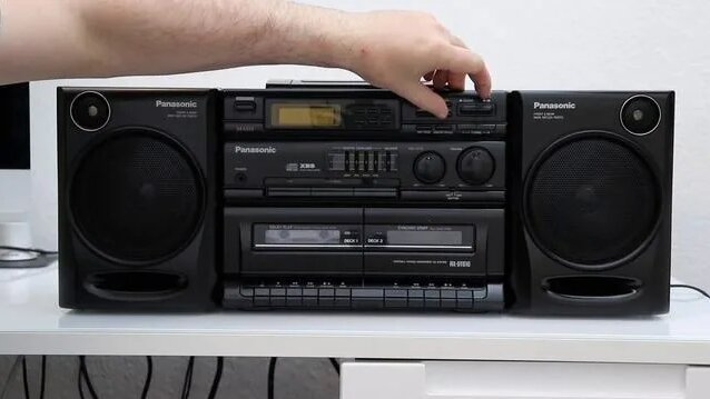 Panasonic RX-Dt610 Boombox - quick look and audio test - Смотреть ...