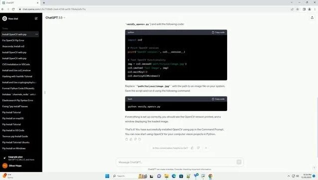 pip install cv2 in cmd - Смотреть онлайн в поиске Яндекса по Видео