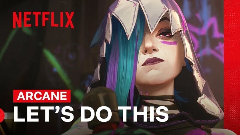 Jinx Brings a Party to the Battle | Arcane | Netflix Philippines ...