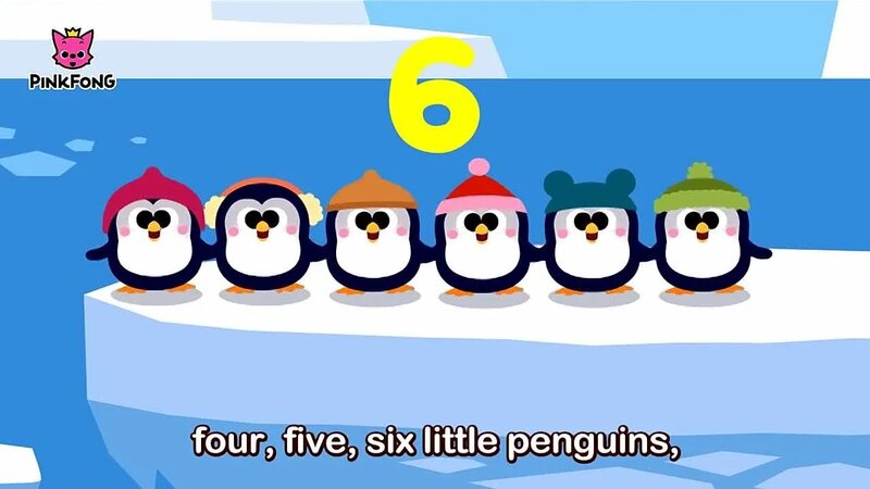 Counting 1 to 10 _ Number Songs _ 10 little penguins — Видео от ...