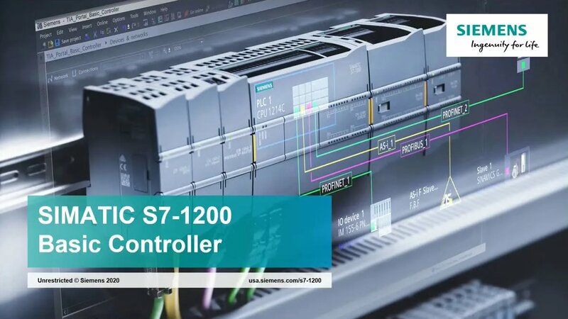 Webinar: Simatic S7-1200 Basic Controllers - Increase Productivity with Flexibility - Смотреть ...