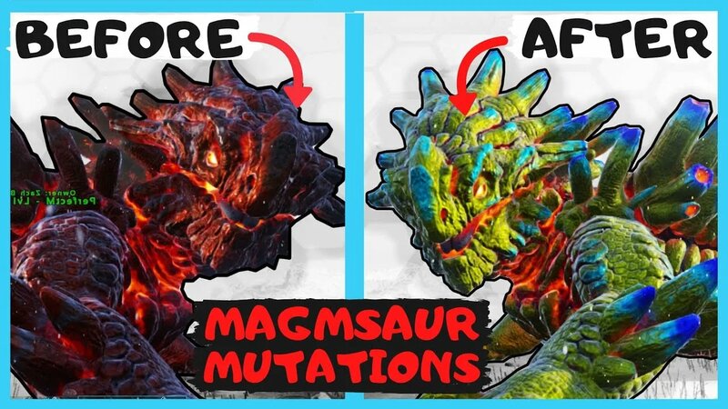 Ark color mutations | magmasaur Breeding Ark | ark magmasaur breed ...