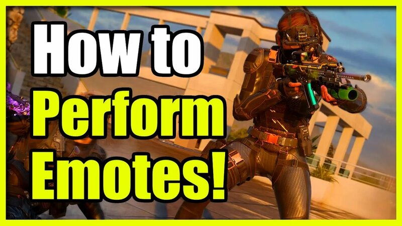 How to Perform Emotes in Black Ops 6 & Open Emote Menu (Call of Duty ...