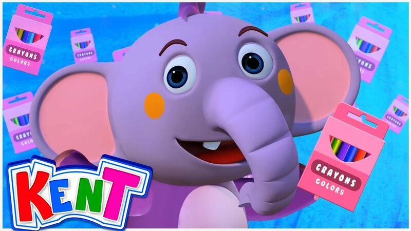 Kent The Elephant | Box Of Crayons Song + More Nursery Rhymes & Kids ...