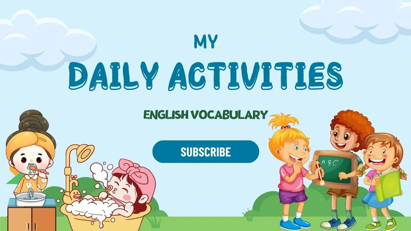 Daily Routine Worksheet | Learn English vocabulary in use | English for ...