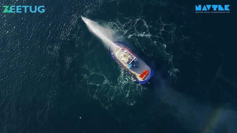 Navtek Zeetug Zero Emission Tug Boat Drone Çekimi - Yandex Video ...