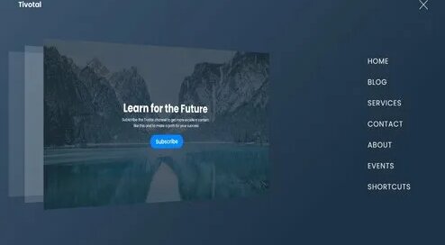 3D навигационное меню с помощью HTML CSS и JavaScript | 3D Navigation ...