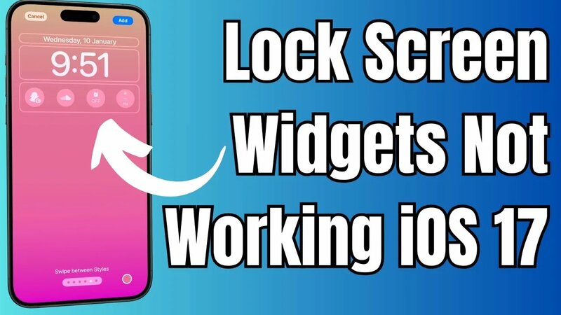 How To Fix Lock Screen Widgets Not Working on iPhone in iOS 17 - Yandex ...