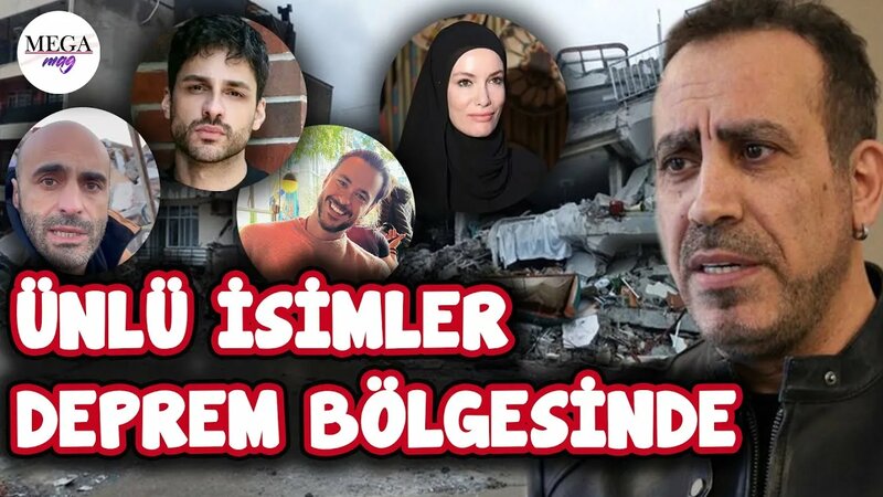 Yaraları sarmak isteyen ünlü isimler deprem bölgesinde | Gamze Özçelik ...