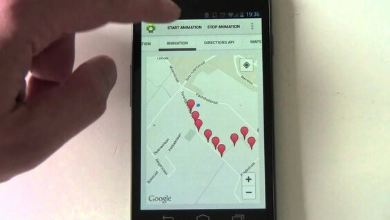 google maps api v2: 1 bin video Yandex'te bulundu