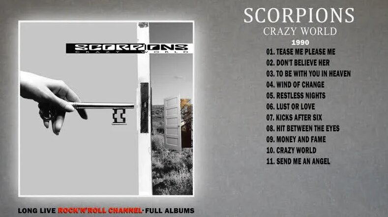 Scorpions - Crazy World (1990) - Full Album — Видео от Rock ’n’ Roll ...