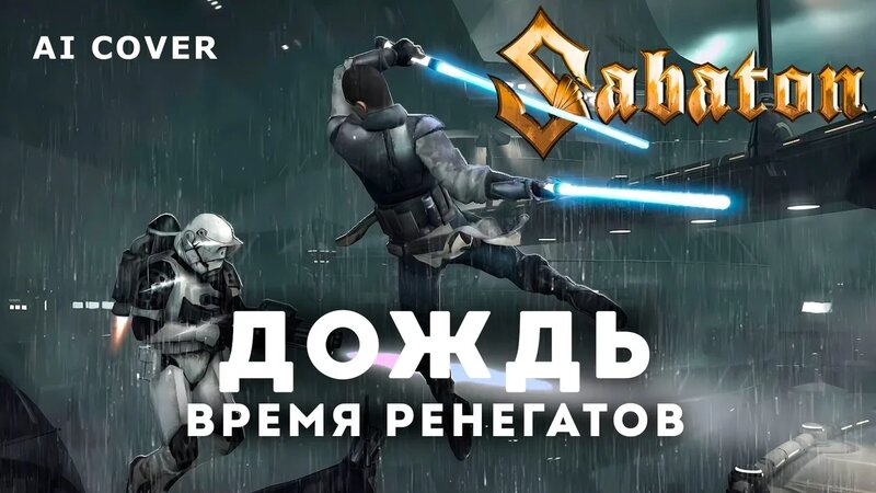 Sabaton - Дождь (Время Ренегатов) Darth Fury AI Cover — Видео от Neuro ...