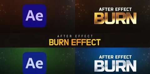 After Effects Burn Effect Tutorial El