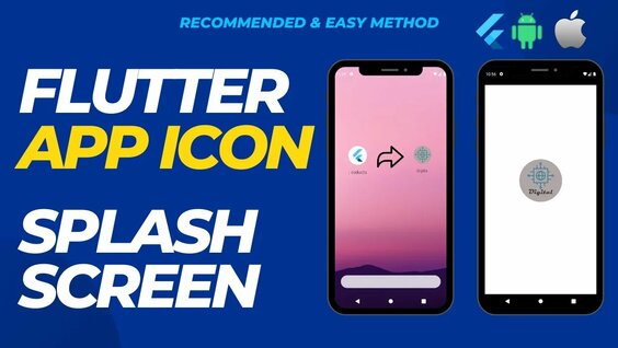 How to create a Splash Screen and App Icon in Flutter - EroFound