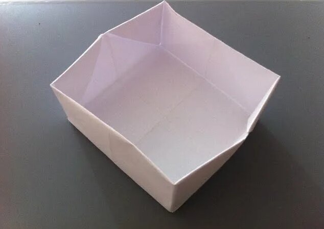 Kağıttan Kutu Yapımı - Origami Kutu