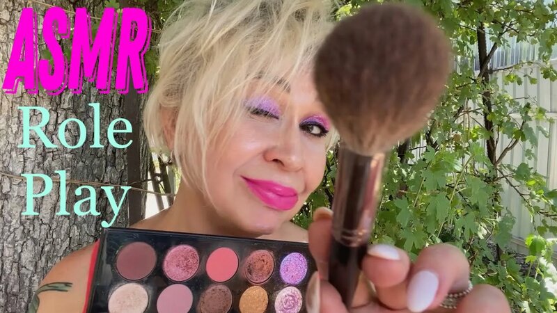 АСМР Ролевая ИГРА | Делаю Макияж Любимой Подружке | Шёпот ASMR Relax As ...