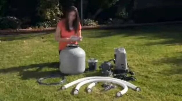 Инструкция-обзор песочного фильтра с хлоргенератором intex 28680 ...