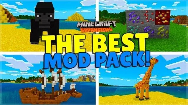 THE BEST Modpack FOR Minecraft Pocket Edition/Bedrock (iOS, Android ...