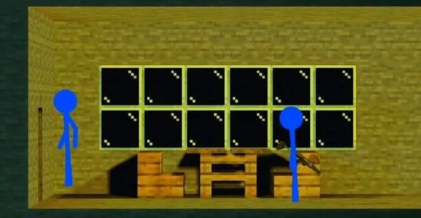 Animation vs Minecraft Shorts ~ Purple vs Green Lucky Block Animator Vs ...