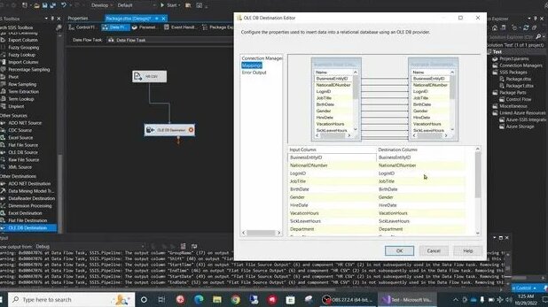 Loading CSV (Unicode) File into SQL Server using SQL Server Integration ...