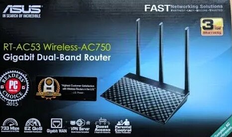How to Setup ASUS RT-AC53 and Specification Ac750 Dual Band Gigabit ...