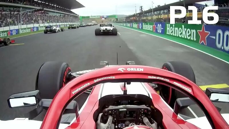 Кими Райкконен прорывается супер обгоны Формула-1 гонки автоспорт спорт ...