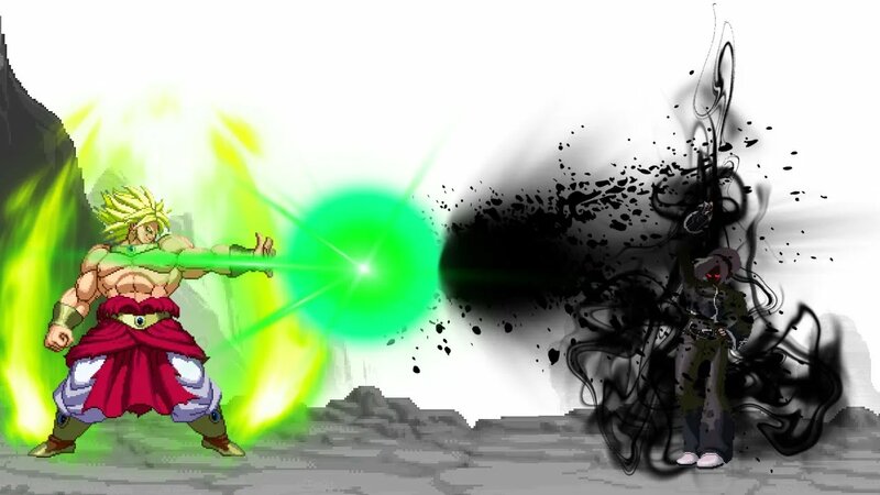Broly Vs Evil Ash (Dark Ash) - Dragon Ball Z Vs The King of Fighters ...