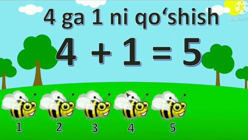 Qoʻshishni oʻrganamiz. 1-sinf matematika. bolalar uchun 2-dars.#math ...