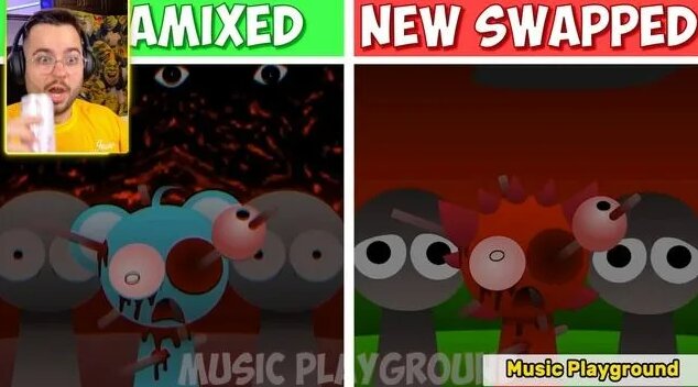 Incredibox Sprunki Pyramixed но Поменялись Местами Спрунки Новый МОД ...