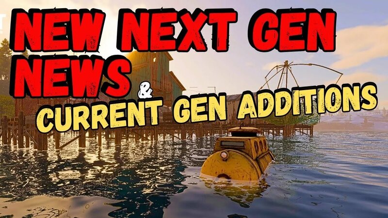 Rust Console News: HUGE NEXT GEN Screenshots & A New Current Gen Map ...