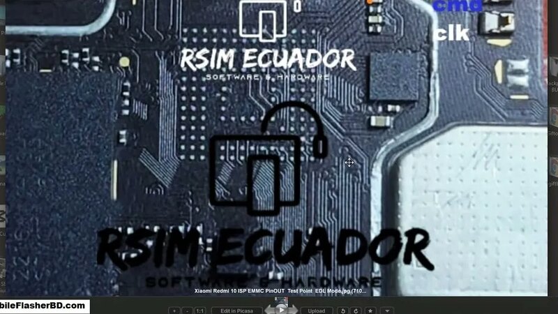 Xiaomi Redmi 10 ISP EMMC PinOUT Test Point EDL Mode #gsm_free_equipment ...