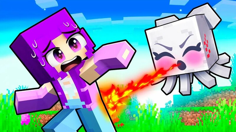 Lia Minecraft'ta Mutlu bir Ghast Sahiplendi! - Yandex Video aramada ...