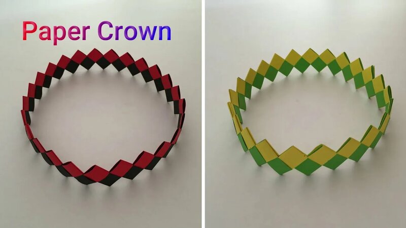 Paper Tiara | How to make Paper Crown | Tiara making for Kids ...