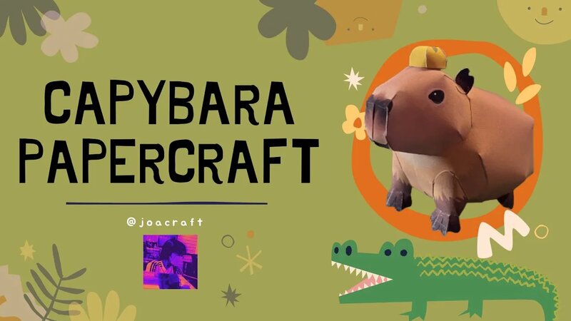 Capybara Papercraft - Смотреть онлайн в поиске Яндекса по Видео