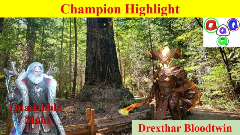 Drexthar Bloodtwin | Champion Build | I used in Spider Level 20 | Great ...
