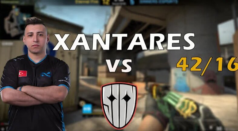 CS:GO POV Demo Eternal Fire Xantares (42/16) vs Sinners (de_overpass) @ CCT Central Europe ...