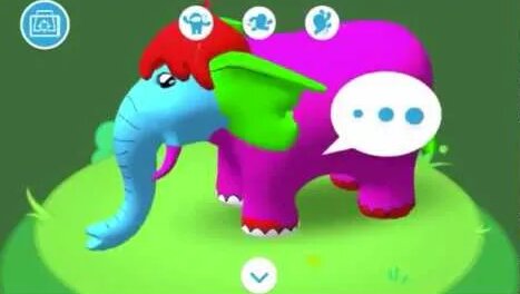 Üç Boyutlu FİL Boyama / 3D Animasyon Tadında Magic Kinder Resim Boyama