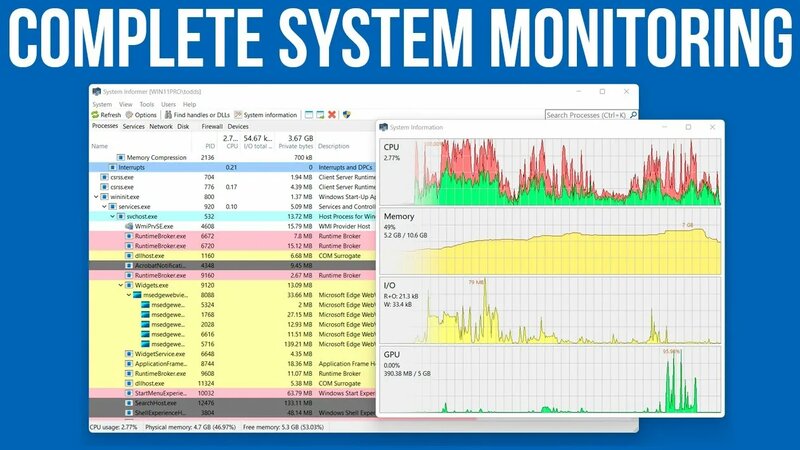 System Informer All in One PC Management and Monitoring Utility ...