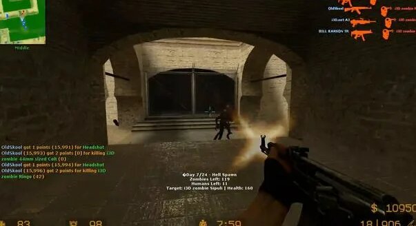 Counter Strike Source - Zombie Riot mod Zombie boss fights ...