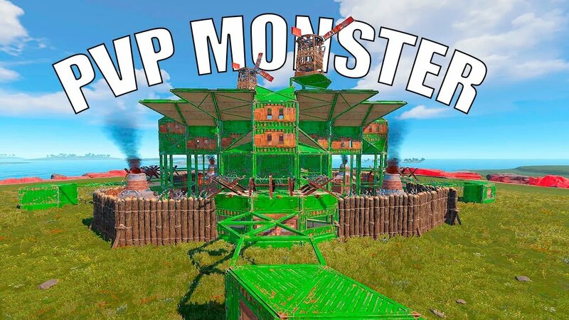 Лучшая 2х2 для ПВП Монстров - DUO/TRIO/QUAD Rust Base Design - 2024 ...